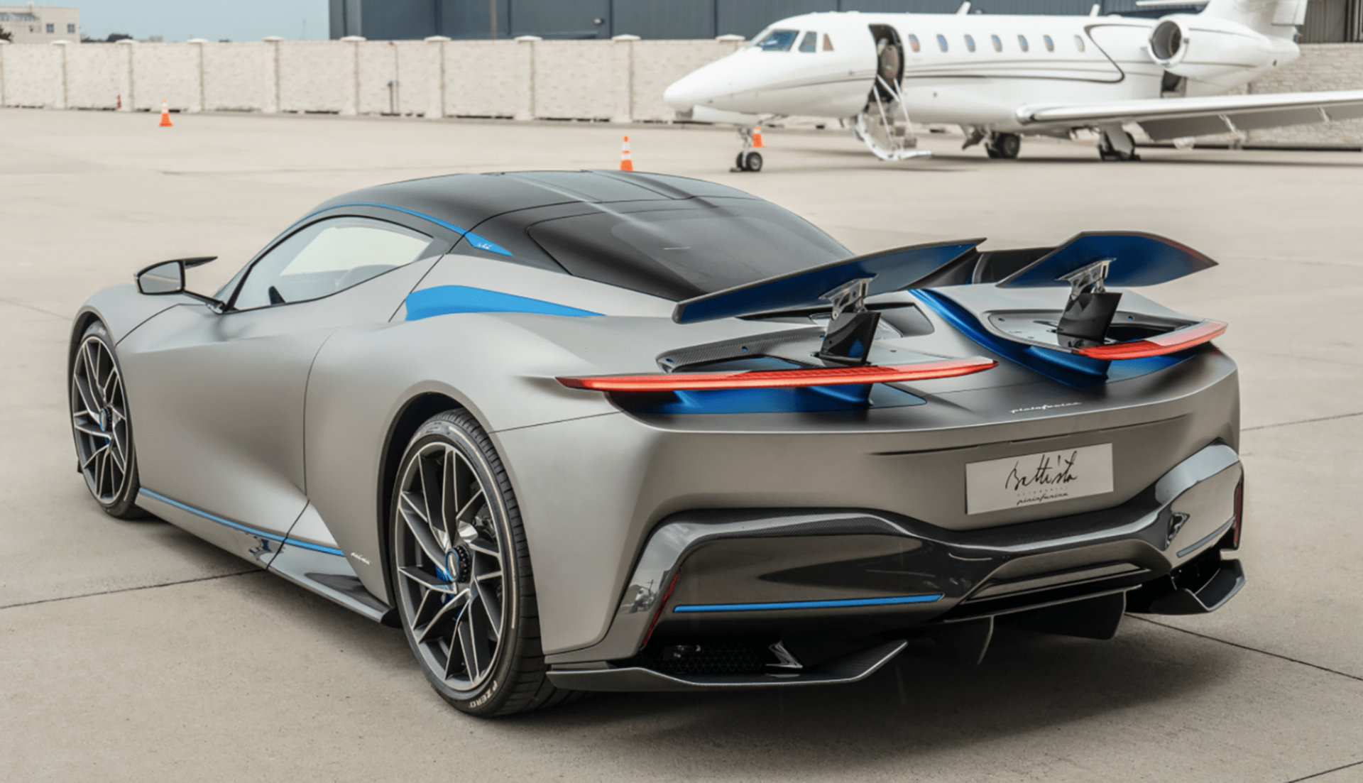 Pininfarina unveiled the 1,900-horsepower Battista hypercar with a ...